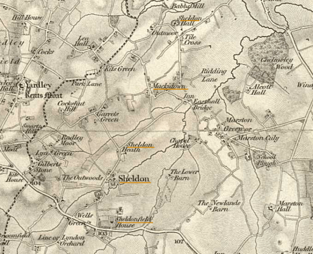 Warwickshire, Worcestershire & South Staffordshire SHELDONS | Wheaton Wood