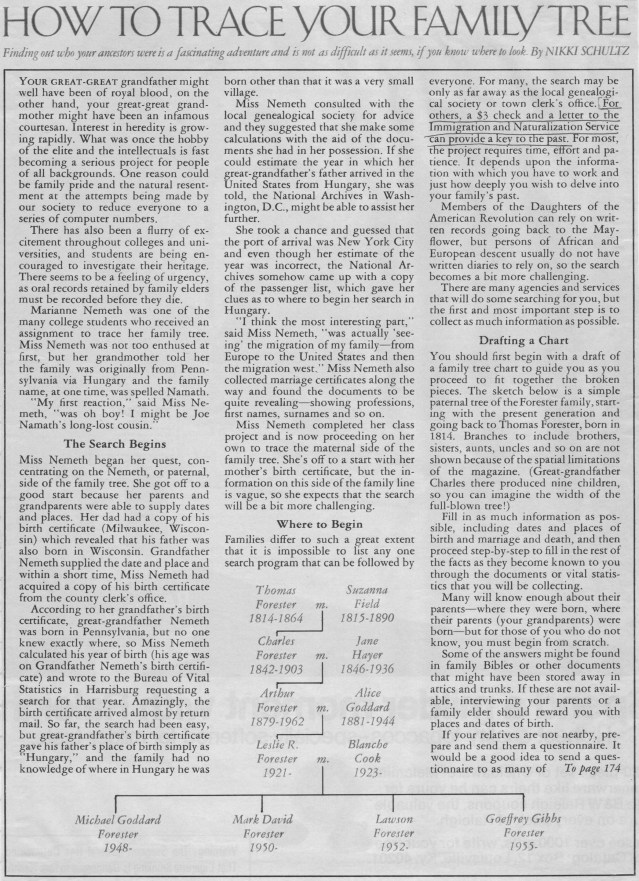 A Love Letter to Young Genealogists | Wheaton Wood